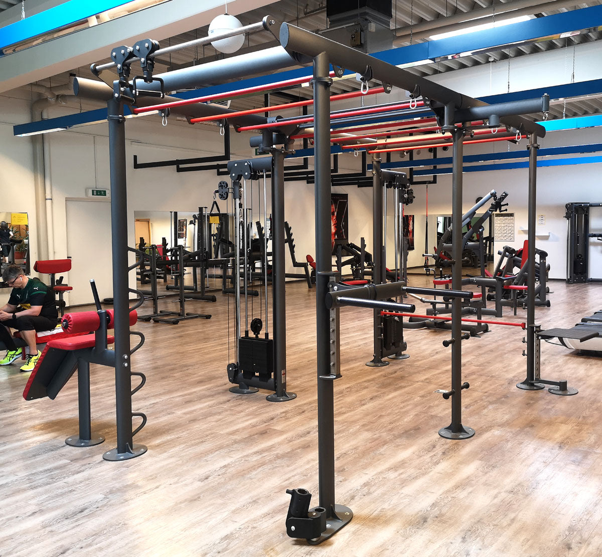 Gym80 IronQube L - Functional Turm in Anthrazit Matt | Dank Sportgeräte